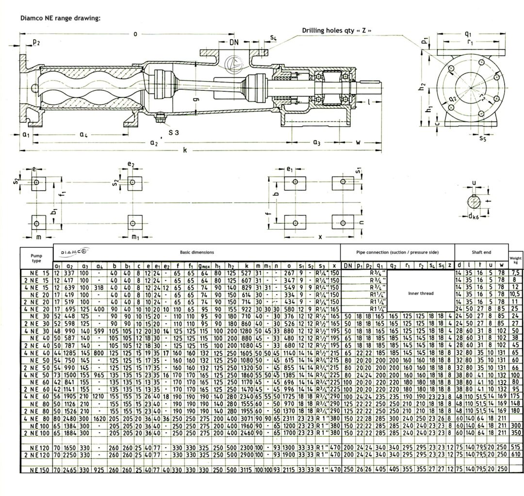 Netzsch ™ replacement pump | DIAMCO GROUP